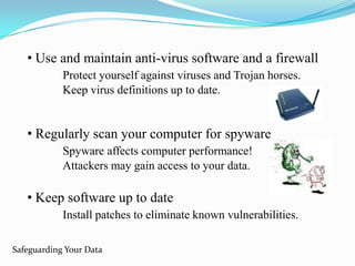 Safeguarding Your Data | PPTX