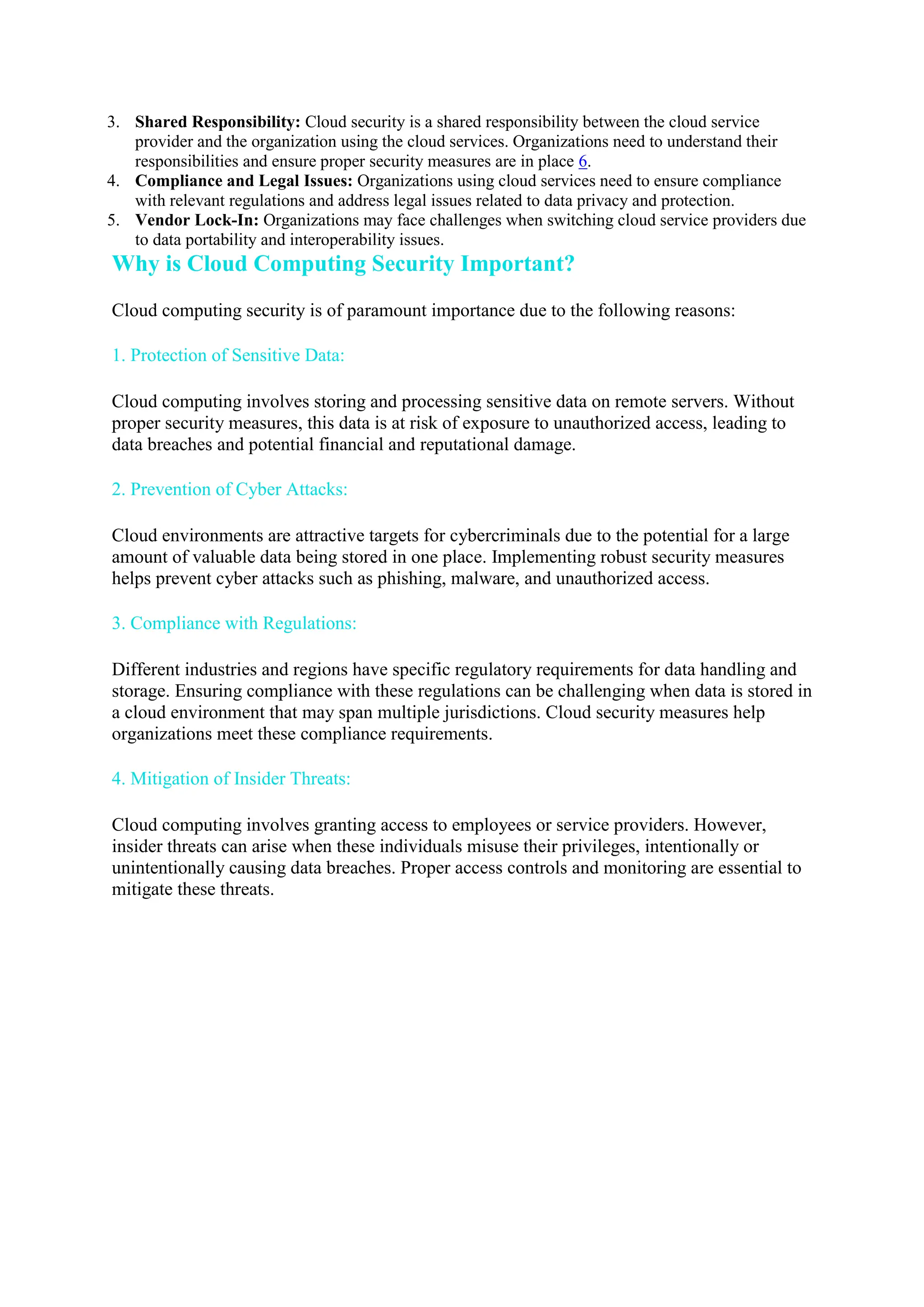 A Comprehensive Guide to Cloud Computing Security | CyberPro Magazine | PDF