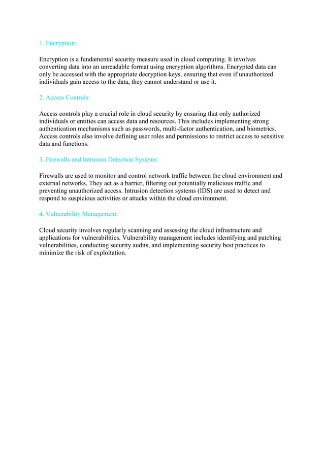 A Comprehensive Guide to Cloud Computing Security | CyberPro Magazine | PDF