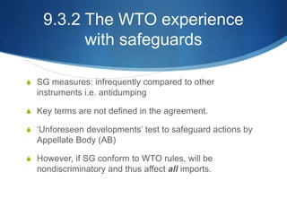 Safeguards and exceptions | PPT
