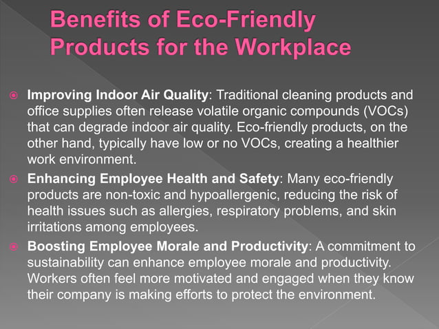 Safeguard Your Workplace and the Environment with Eco-Friendly US ...