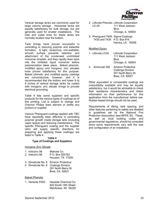 Safe handling and_storage_of_styrene_monomer | PDF
