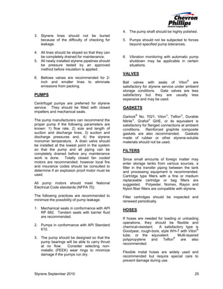 Safe handling and_storage_of_styrene_monomer | PDF