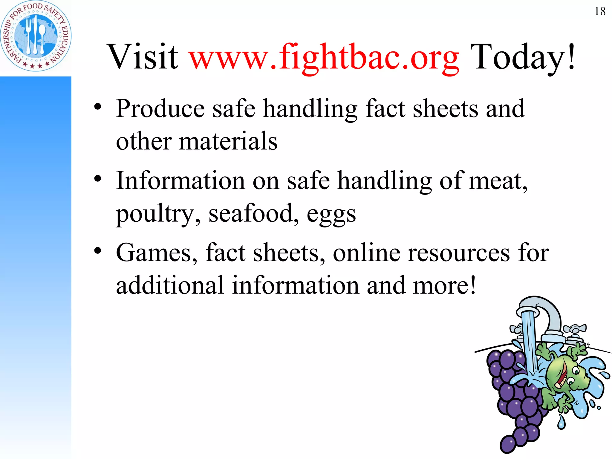Safe handling fruit and veggies | PPT