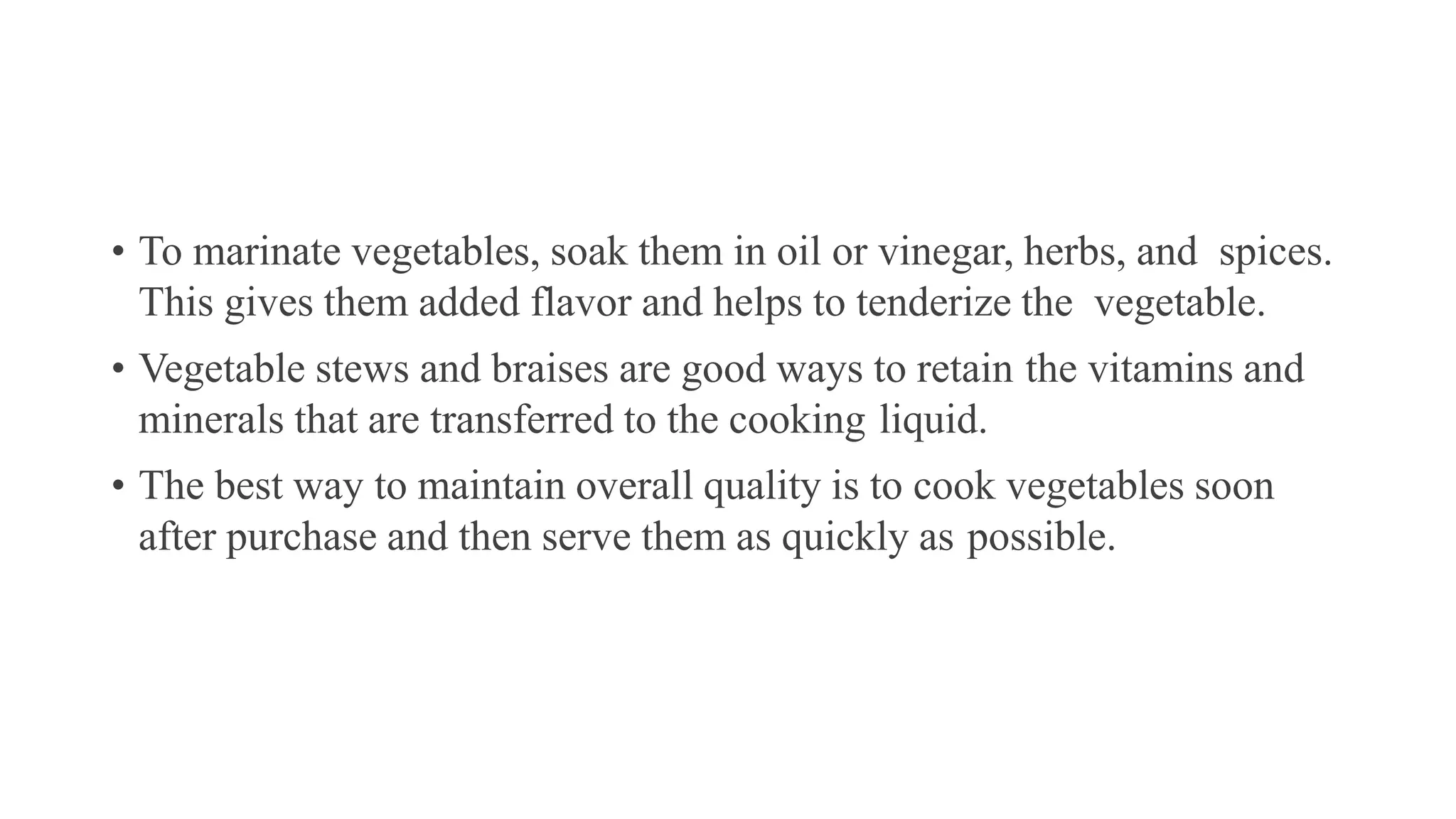 Safe handling of fruits and vegetables | PPTX