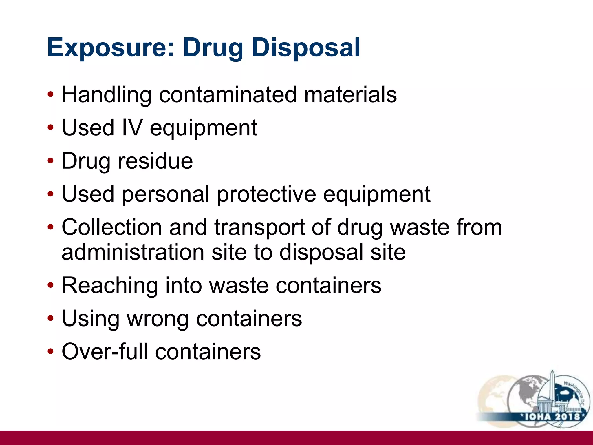 Safe Handling of Hazardous Drugs and USP in the Healthcare Industry | PPTX