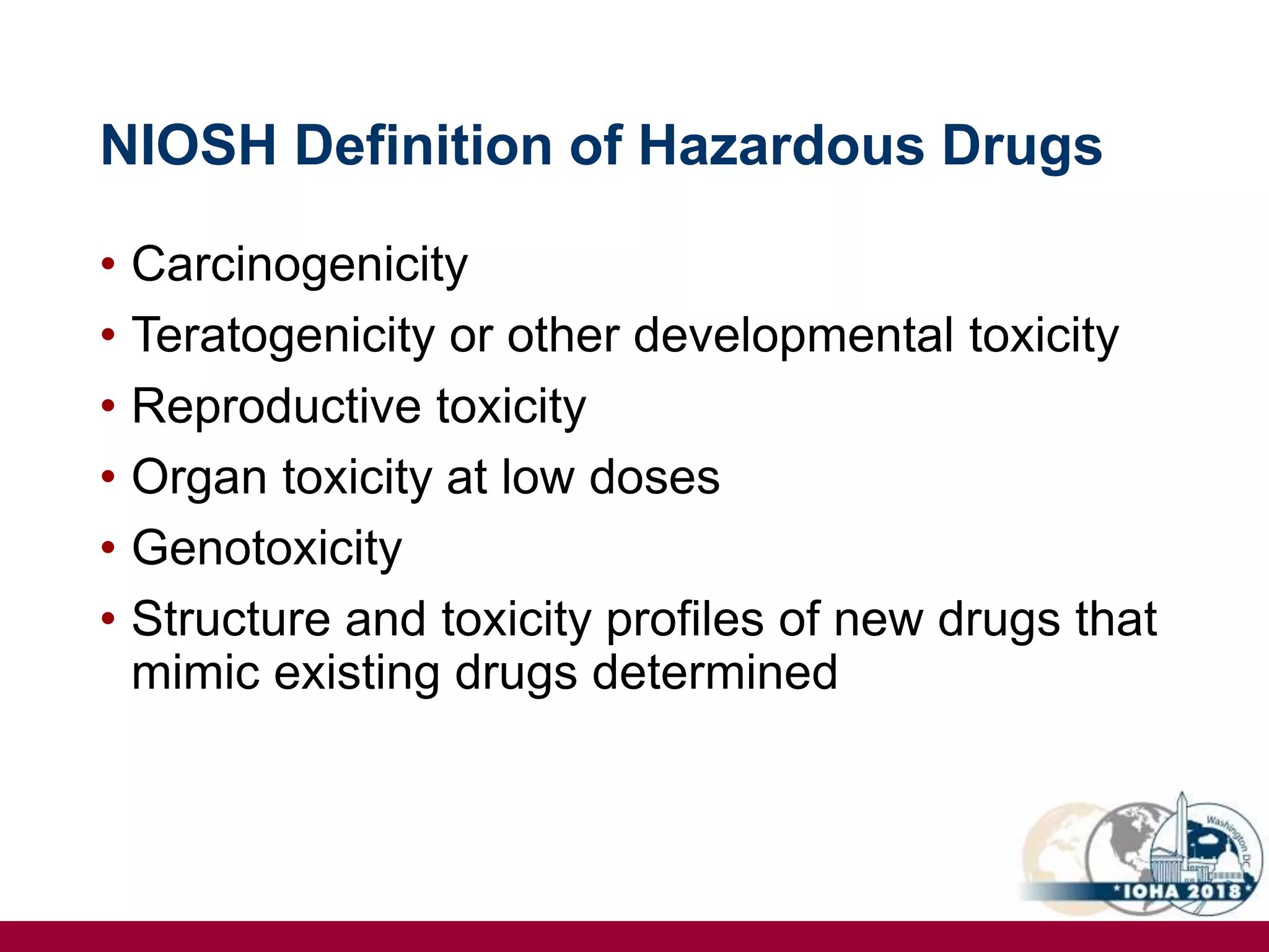Safe Handling of Hazardous Drugs and USP in the Healthcare Industry | PPTX