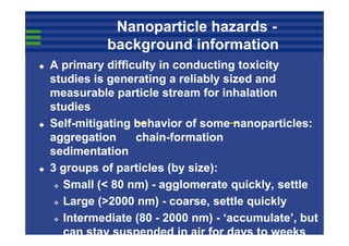 Safe handling of nanomaterials | PDF