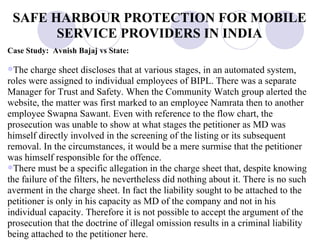 Safe harbour protection_for_mobile_service_pro | PPT