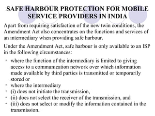 Safe harbour protection_for_mobile_service_pro | PPT