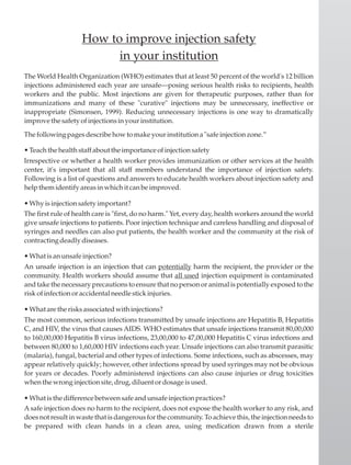 Why is an 'unnecessary' injection unsafe? | PDF