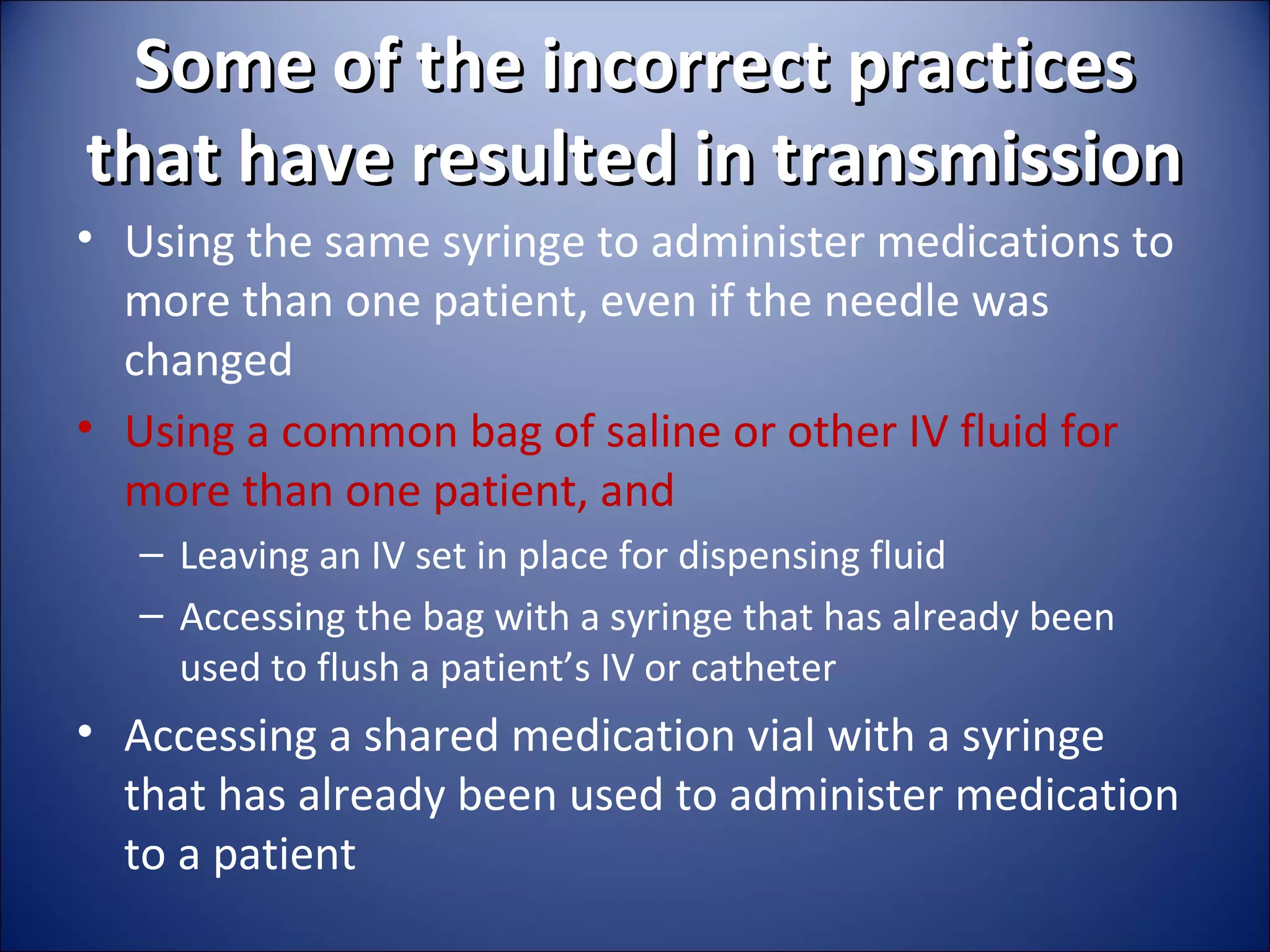 Safe injection practice | PPT