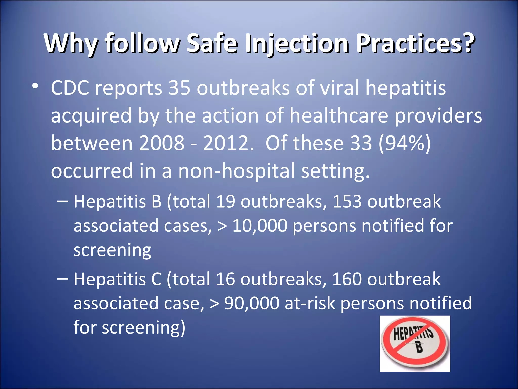 Safe injection practice | PPT