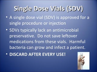 Safe injection practice | PPT