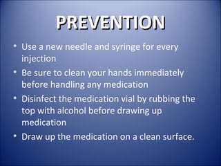 Safe injection practice | PPT