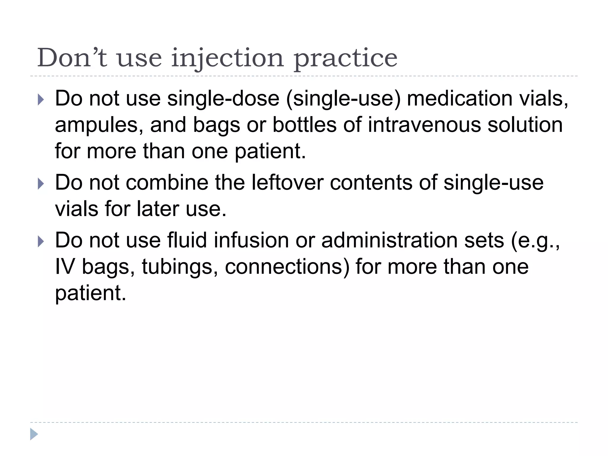 safe injection practice as per NABH.pptx