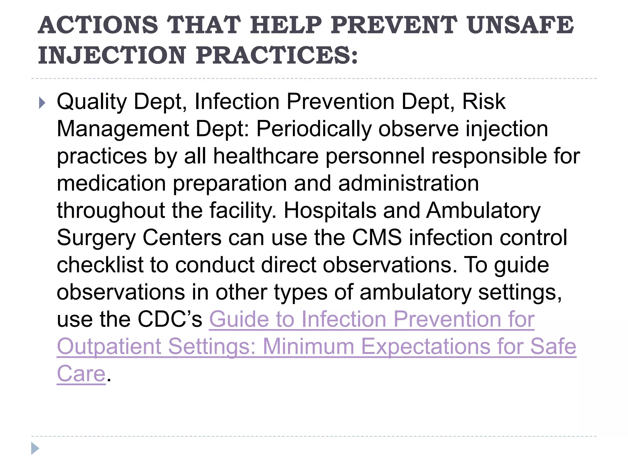 safe injection practice as per NABH.pptx