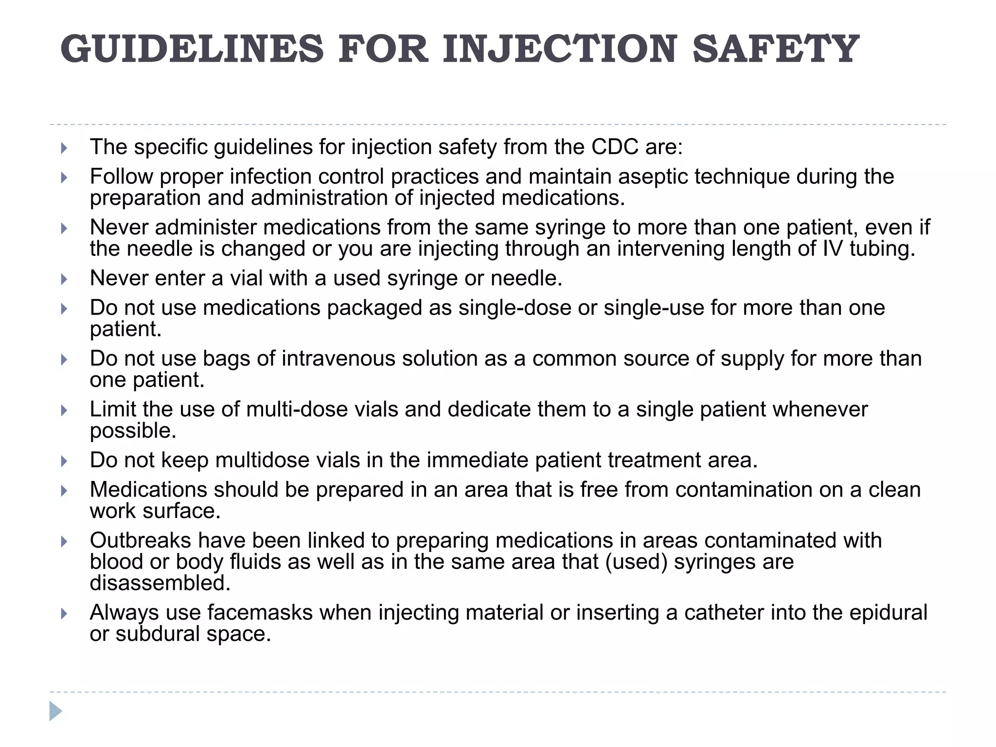 safe injection practice as per NABH.pptx
