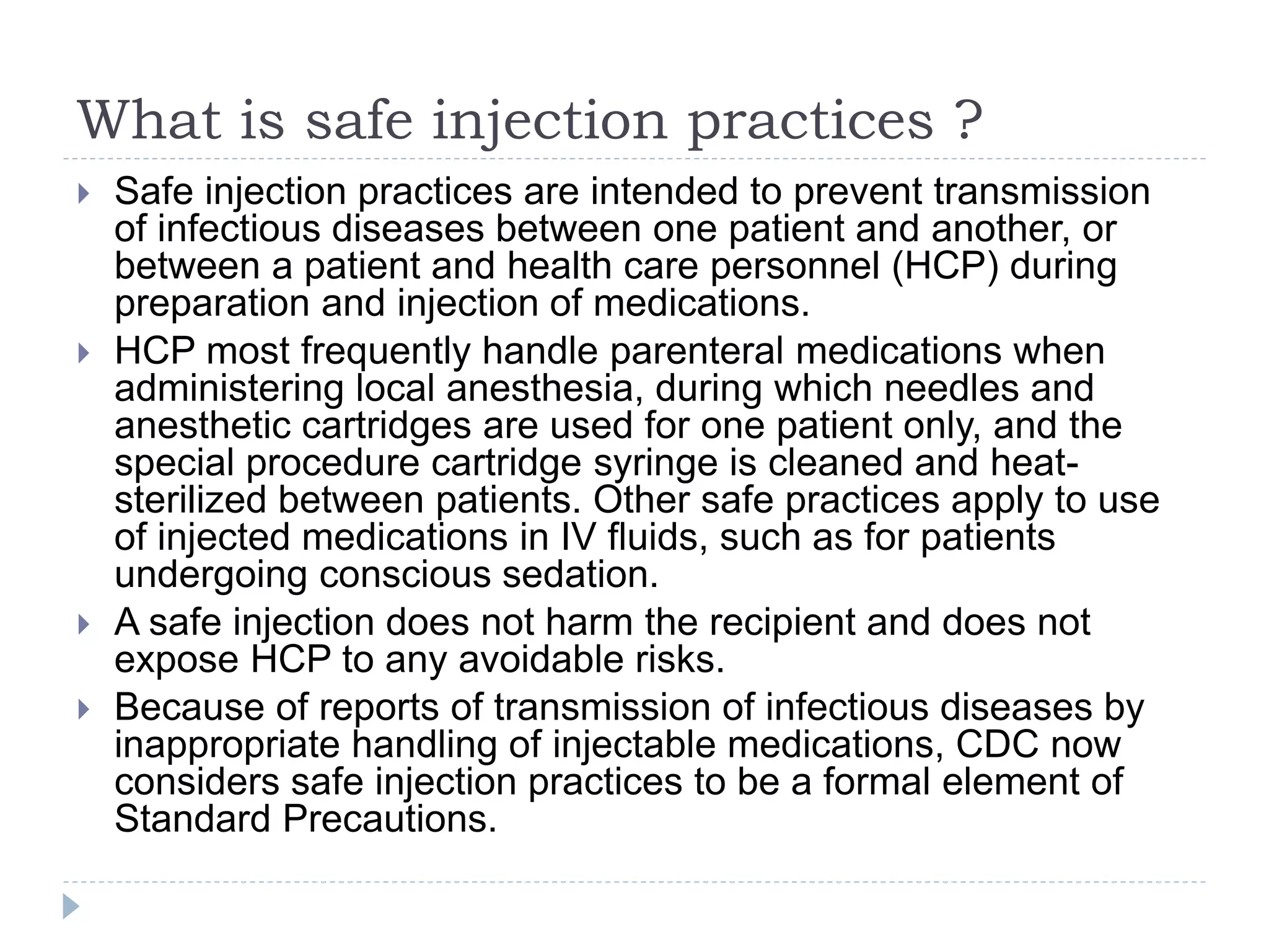 safe injection practice as per NABH.pptx