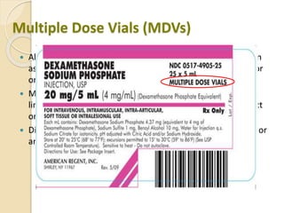 Safe injection practices | PPTX
