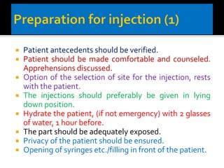 Safe injection practices | PDF