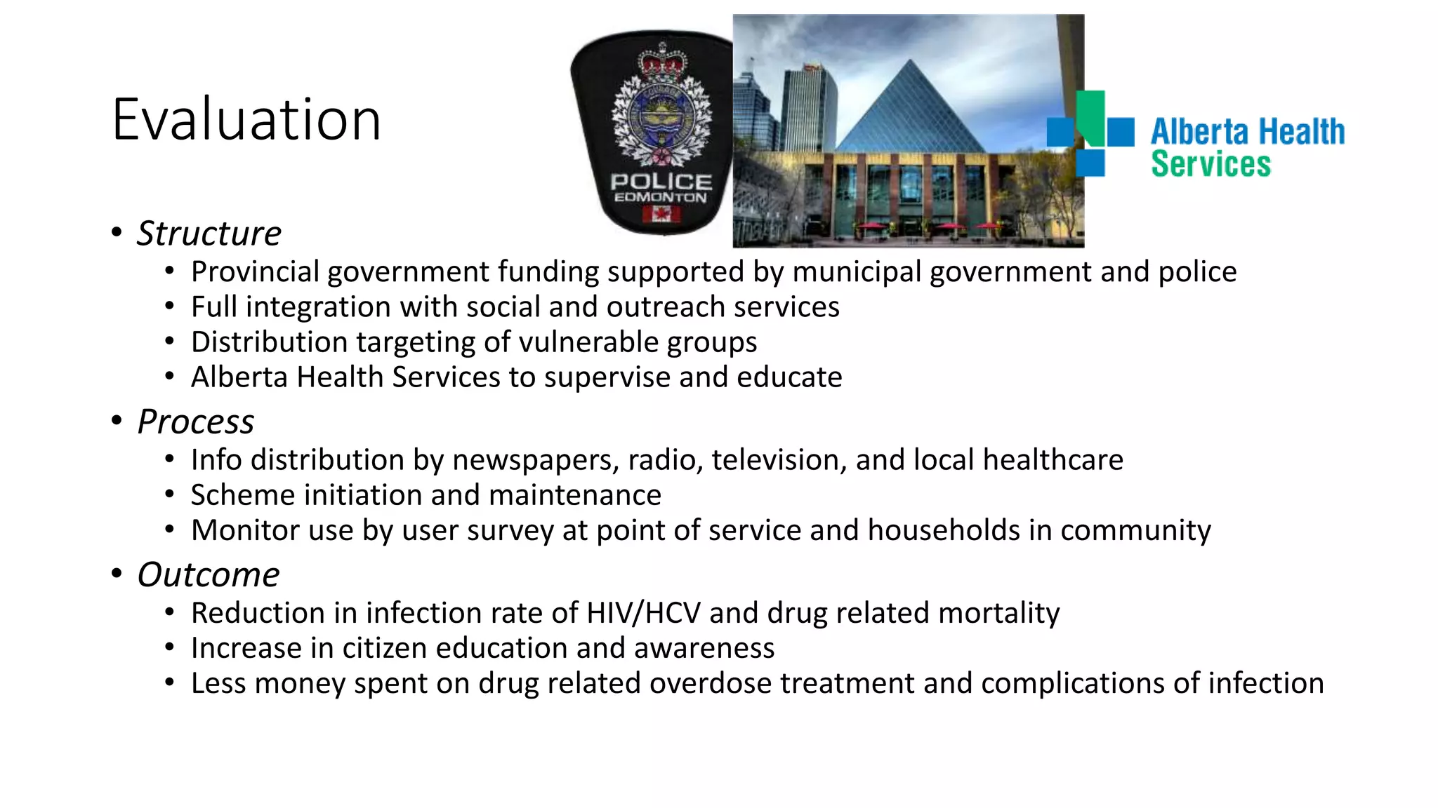 Supervised injection sites in Alberta | PPT
