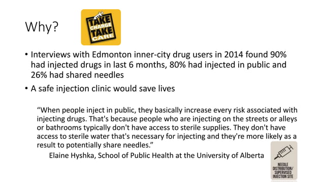 Supervised injection sites in Alberta | PPT