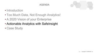 Too much data and not enough analytics! | PDF