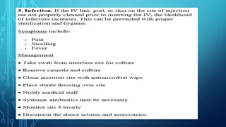 Safe intravenous therapy and hazards of iv therapy | PPT