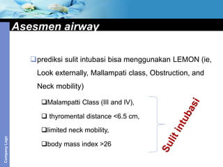Safe intubation | PPTX