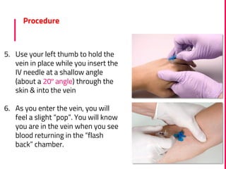 Safe iv cannulation (prevention of iv thrombophlebitis) | PDF