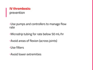 Safe iv cannulation (prevention of iv thrombophlebitis) | PDF