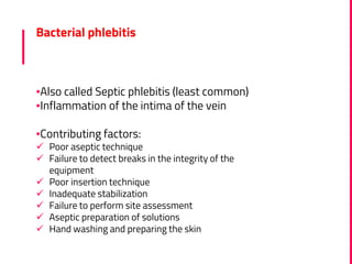 Safe iv cannulation (prevention of iv thrombophlebitis) | PDF