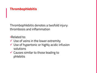Safe iv cannulation (prevention of iv thrombophlebitis) | PDF