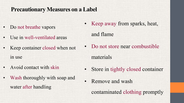Safe laboratory Practices, Chemical Storage and laboratory safety ...