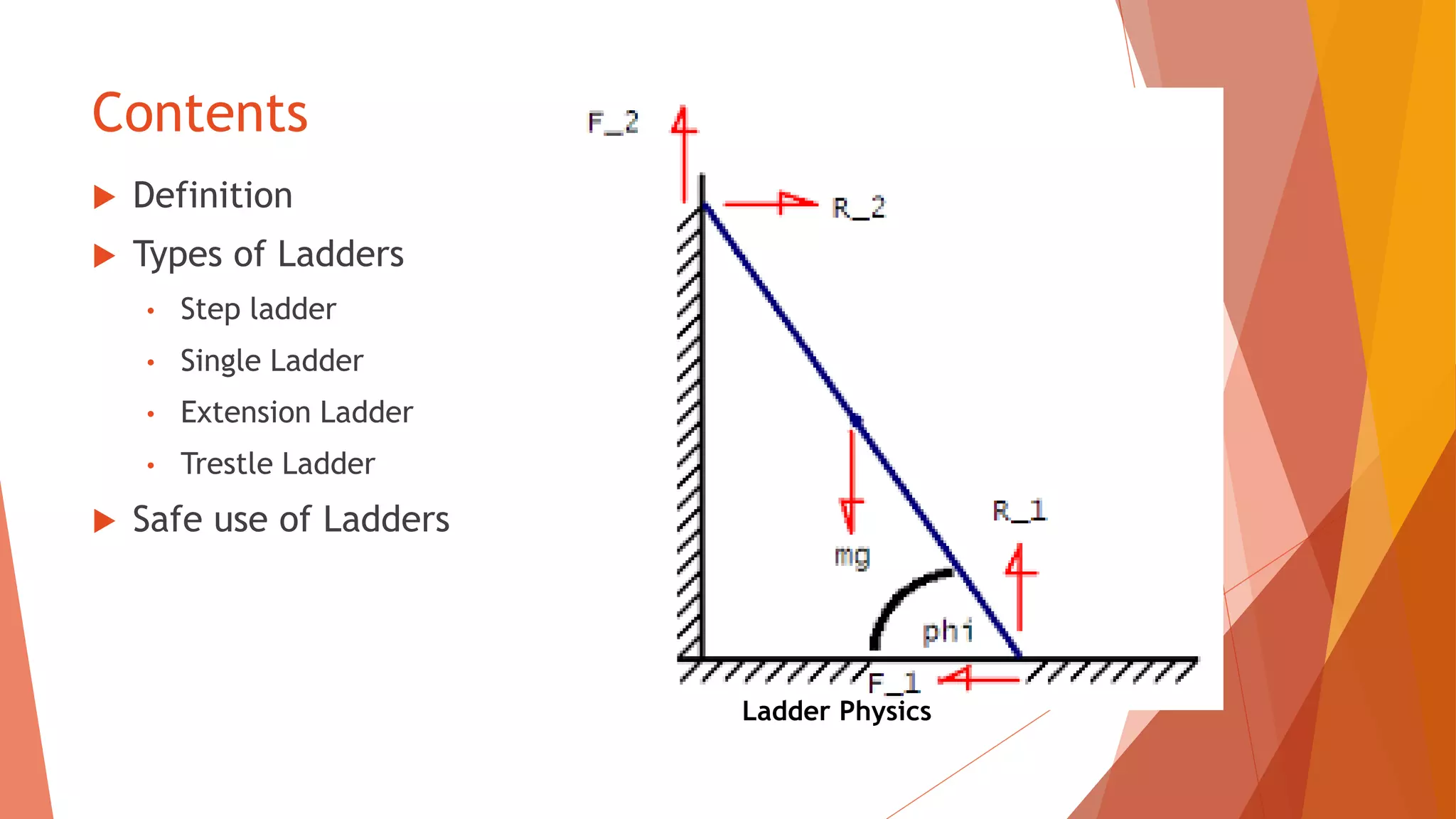 Safe ladder usage | PDF