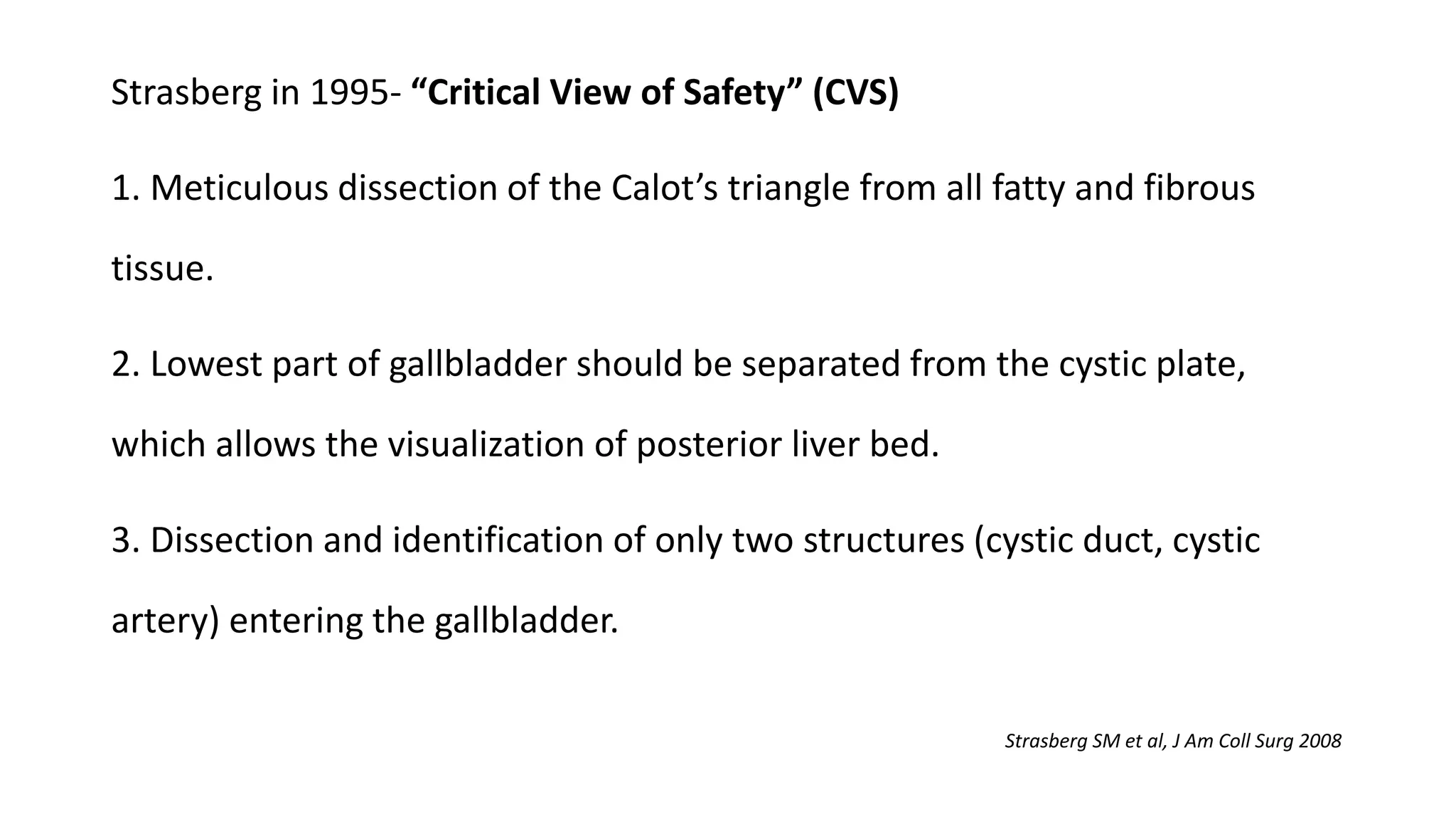 SAFE LAPAROSCOPIC CHOLECYSTECTOMY | PPTX