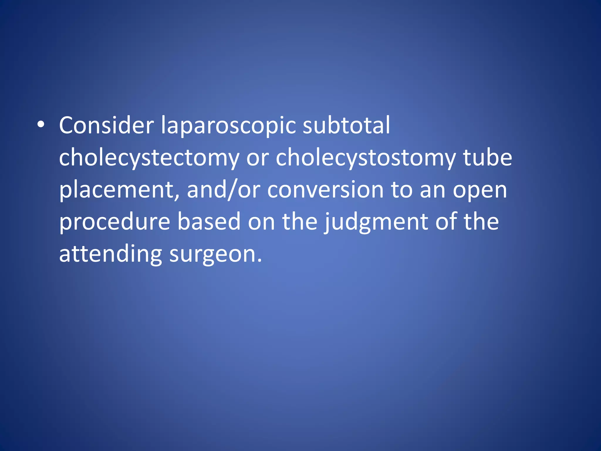 Safe laparoscopic cholecystectomy finale | PPTX