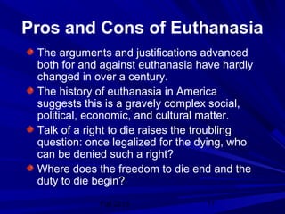 Safe legalization of euthanasia | PPT