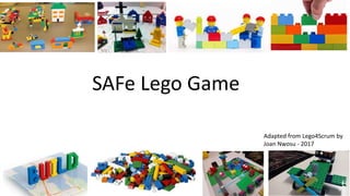 SAFe Lego Game for learning Scaled Agile Framework PI Planning | PPTX