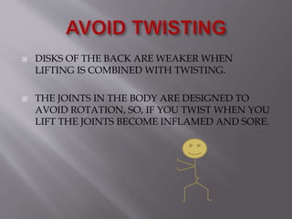 Safe lifting | PPT