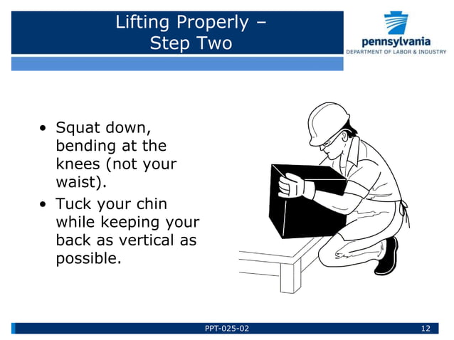 Safe Lifting Material and manual Handling | PPT | Death, Injury, or ...