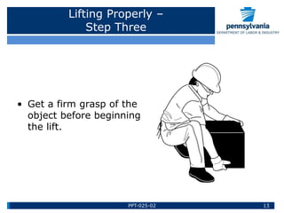 Safe Lifting Material and manual Handling | PPT