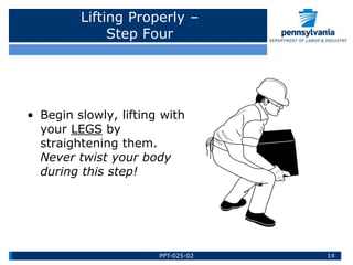 Safe Lifting Material and manual Handling | PPT