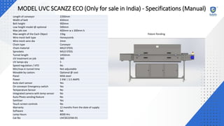 World's First Advanced UVC SCANZ PLUS Auto Screening Disinfection ...