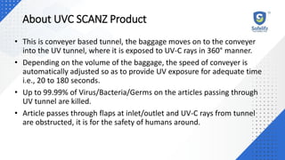 World's First Advanced UVC SCANZ PLUS Auto Screening Disinfection ...