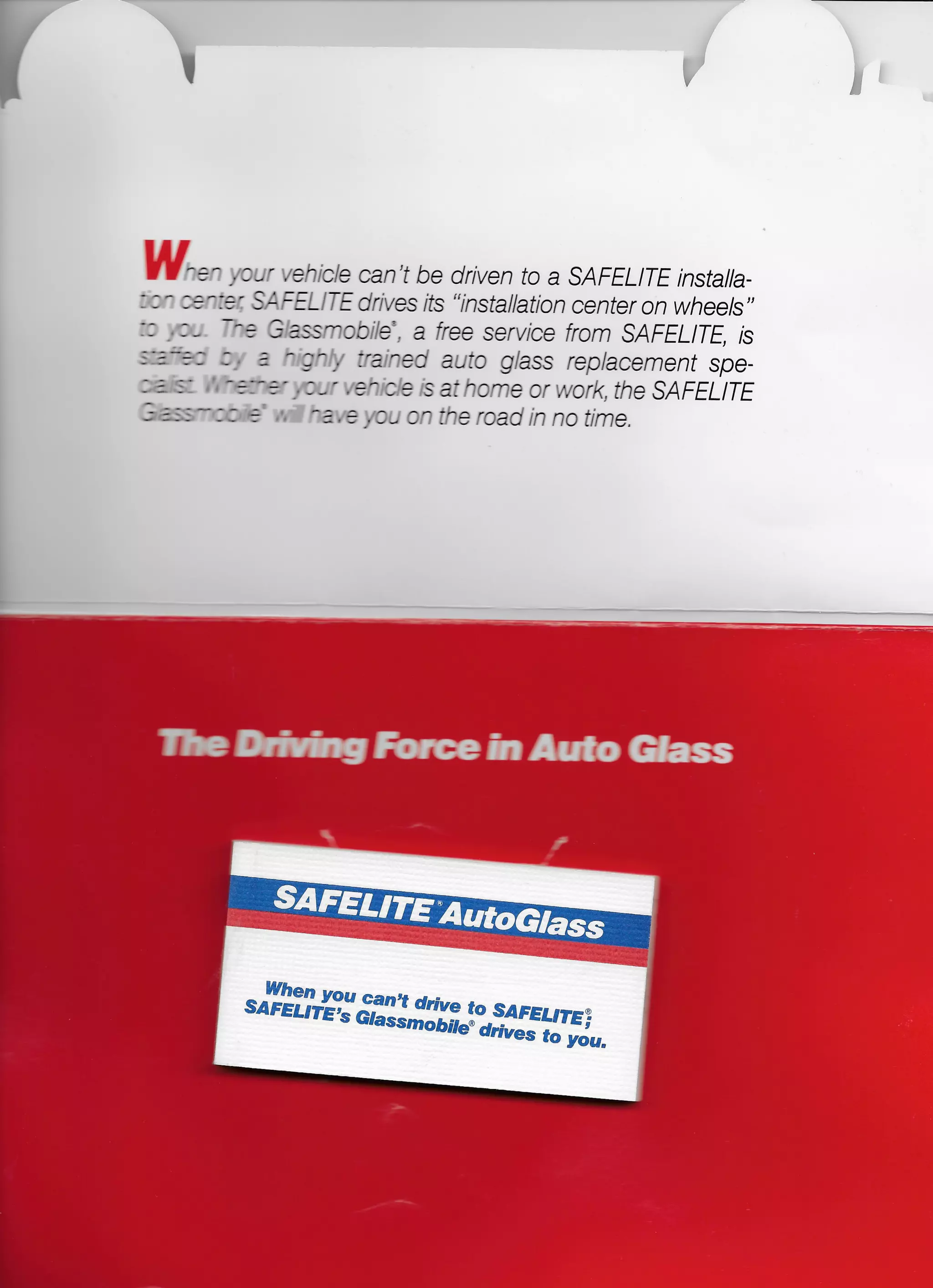 SAFELITE AutoGlass Flipbook Mailer | PDF