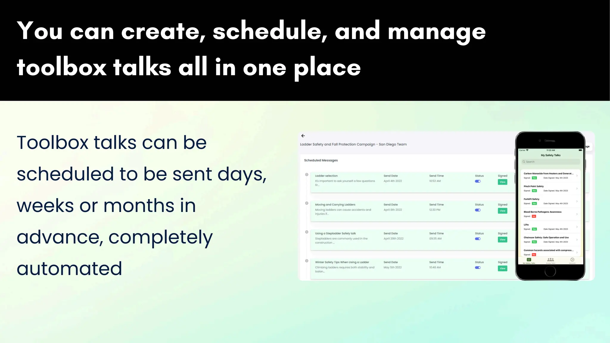 Safelyio Toolbox Talk Software & App (How To Digitize Safety Meetings ...