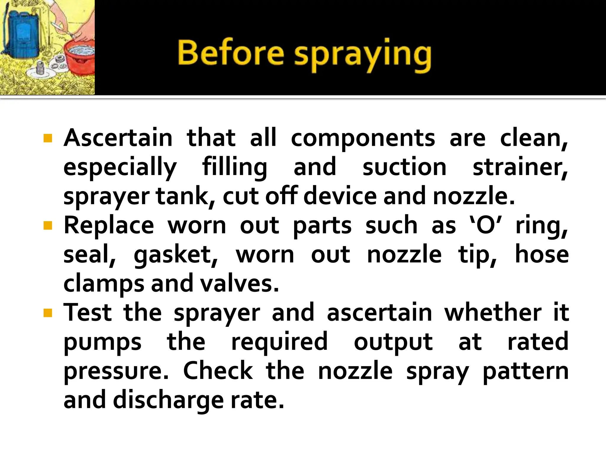 Safe handling and use of pesticides in crops | PPTX