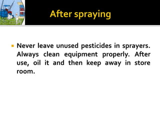 Safe handling and use of pesticides in crops | PPTX